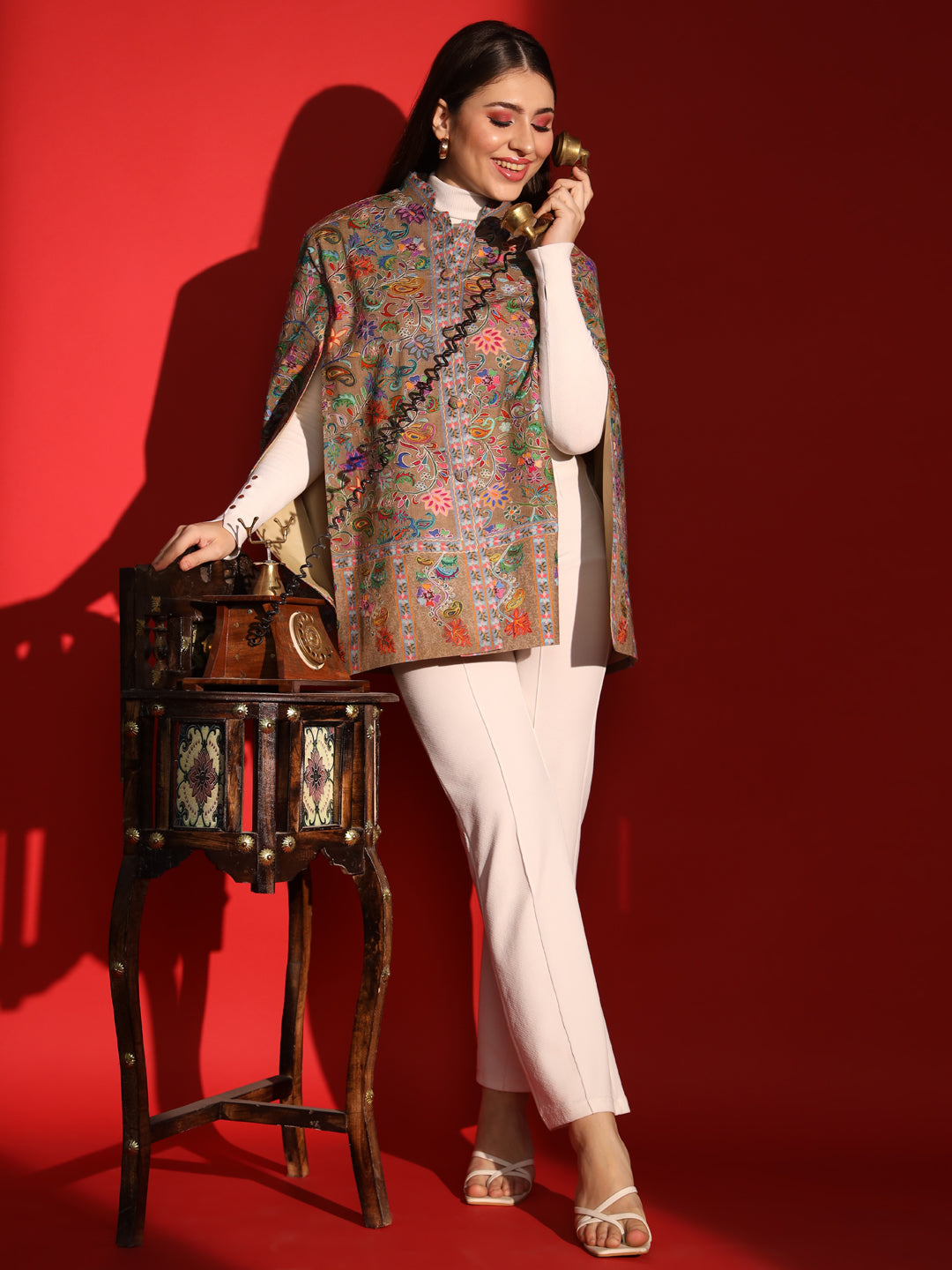 cape for women, woolen capes for ladies, women winter capes – modarta