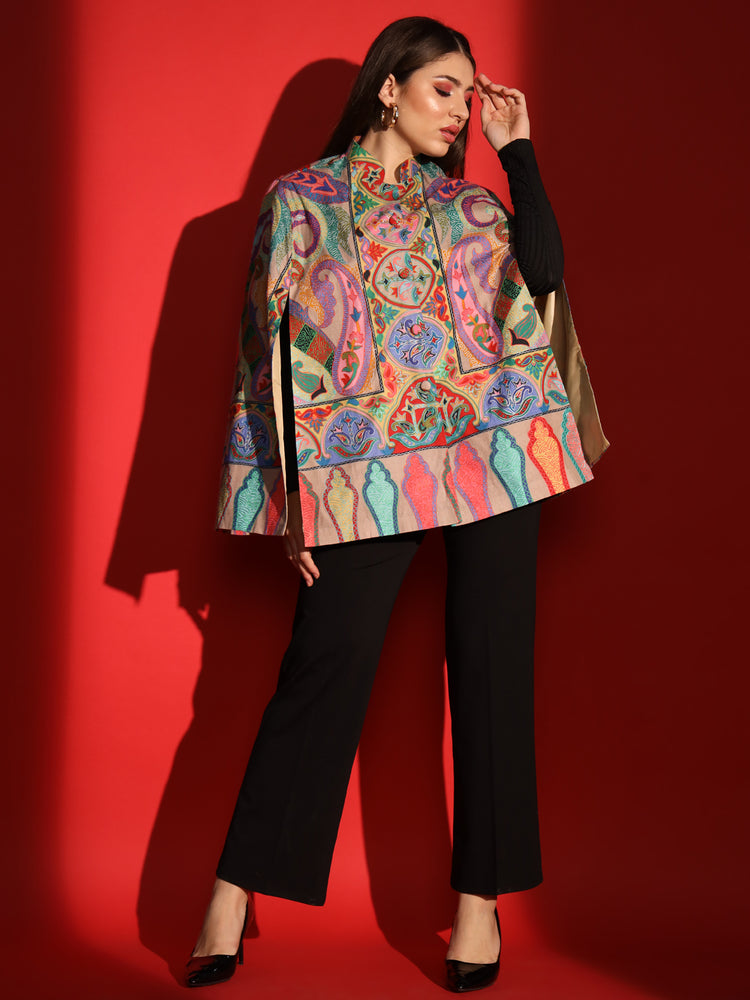 cape for women, woolen capes for ladies, women winter capes – modarta