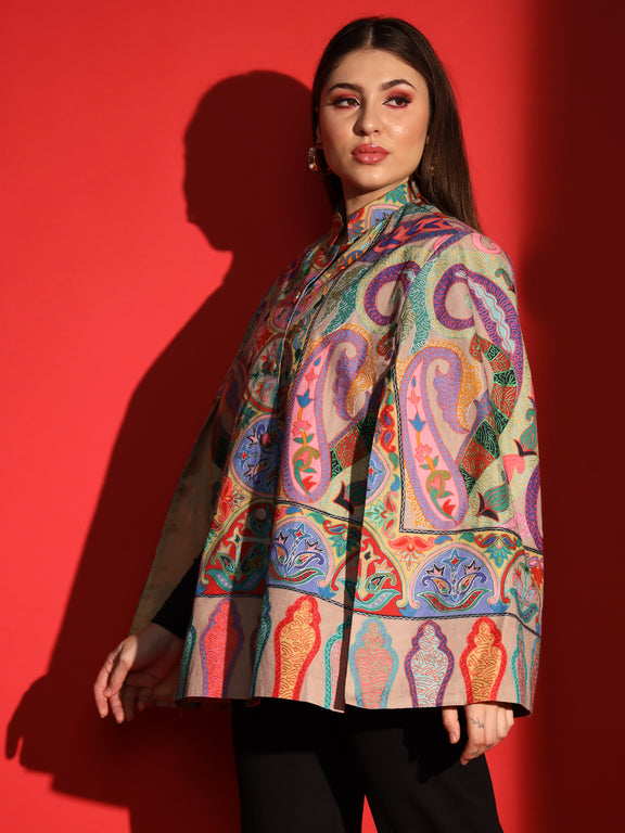 cape for women, woolen capes for ladies, women winter capes – modarta